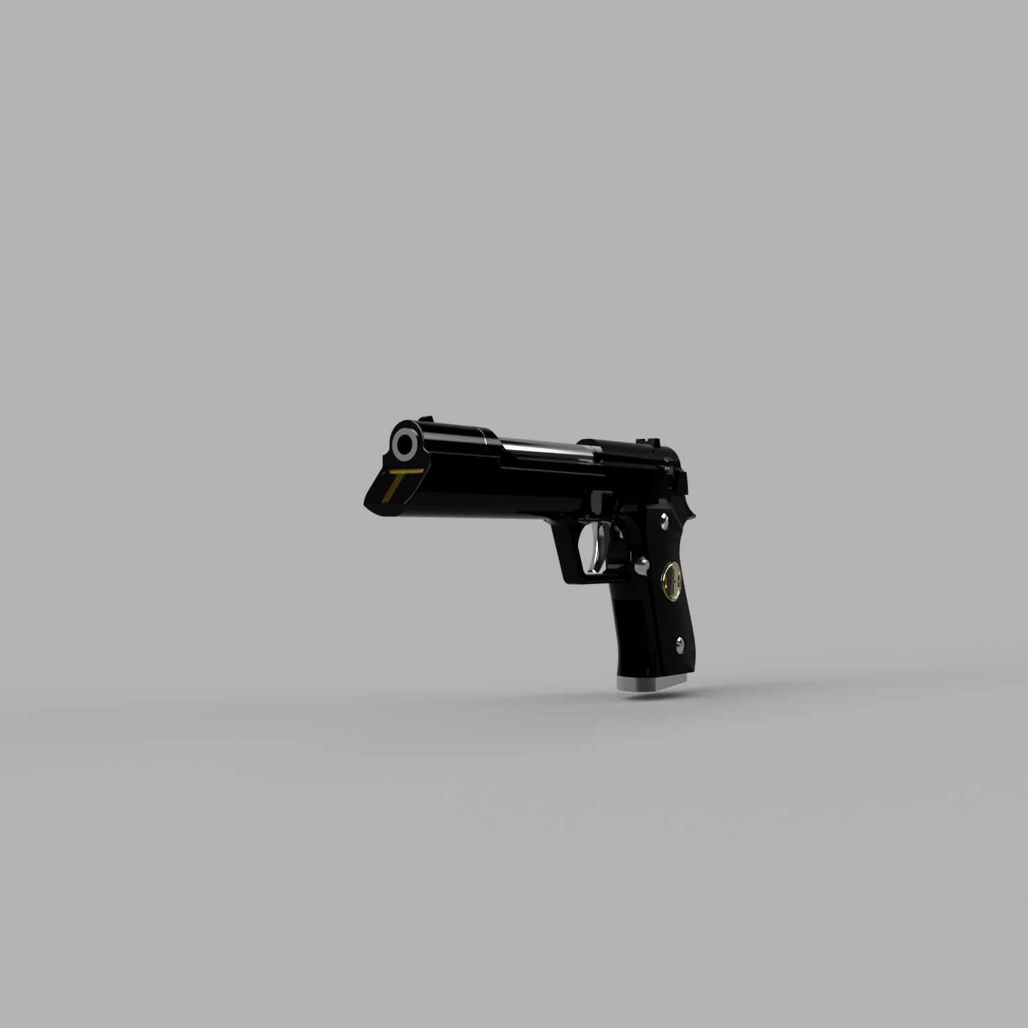 STL file Equilibrium Grammaton Cleric Pistol 🔫・3D printable design to ...
