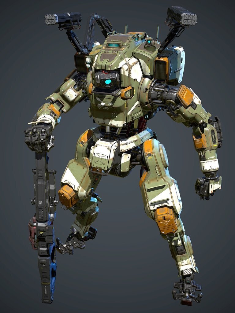 Free STL file Titanfall Monarch 🧞‍♂️・3D printer model to download・Cults
