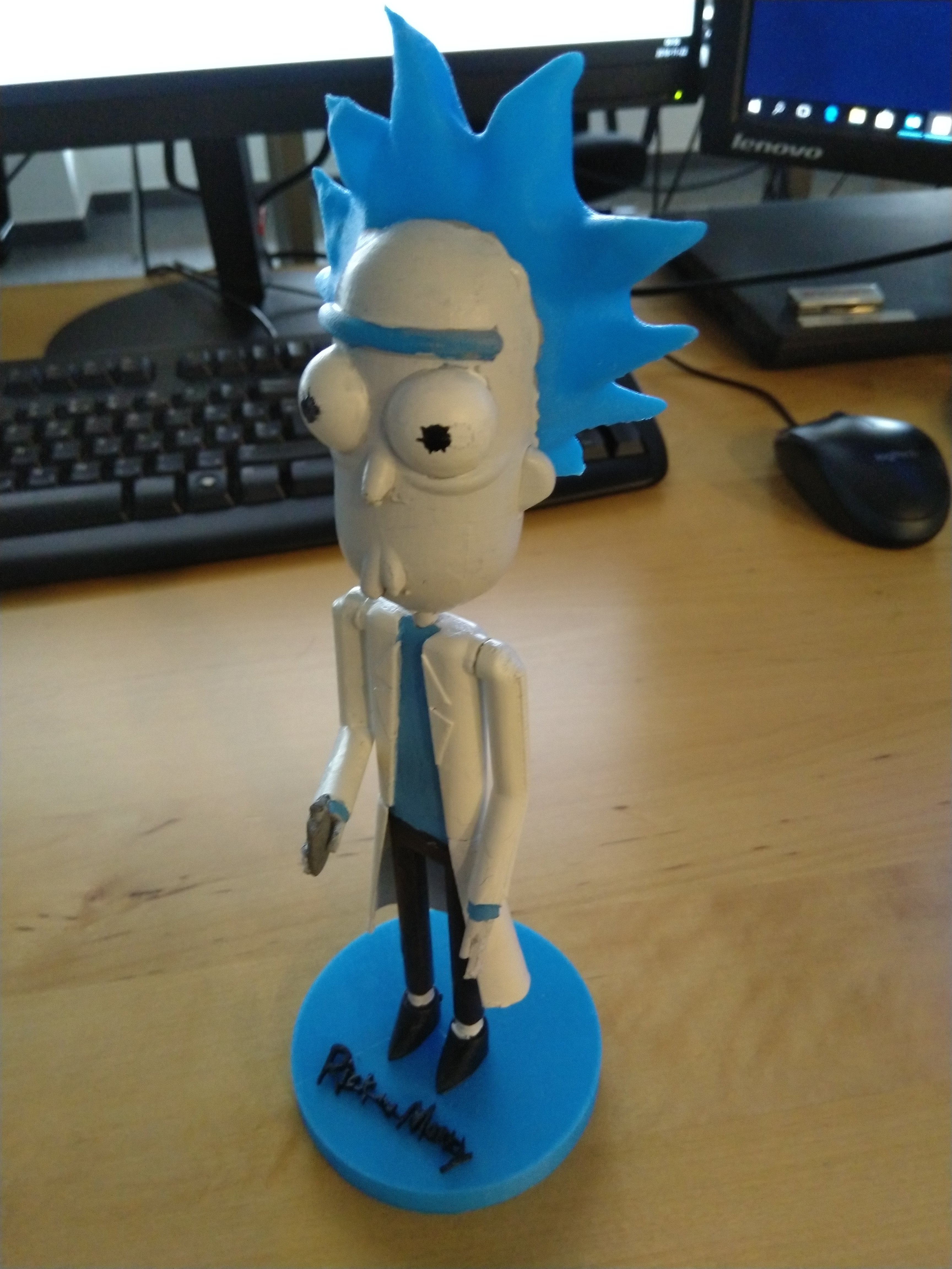 Download STL file Rick Sanchez • 3D printer model ・ Cults