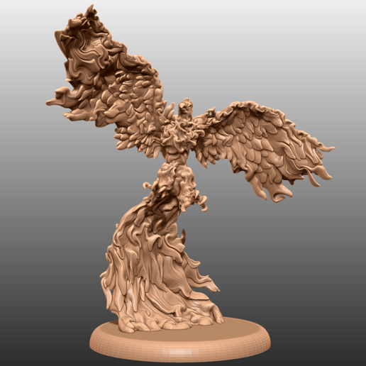 Download free STL file Phoenix - Tabletop Miniature • 3D printer model ...