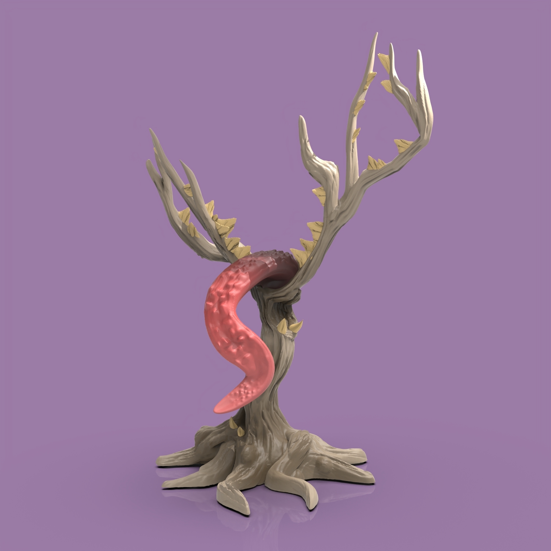STL file Mimic Spooky Tree - Revealed 👹・Design to download and 3D print ...