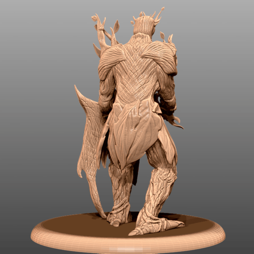 Download free STL file Tree Guardian - Tabletop Miniature • 3D ...
