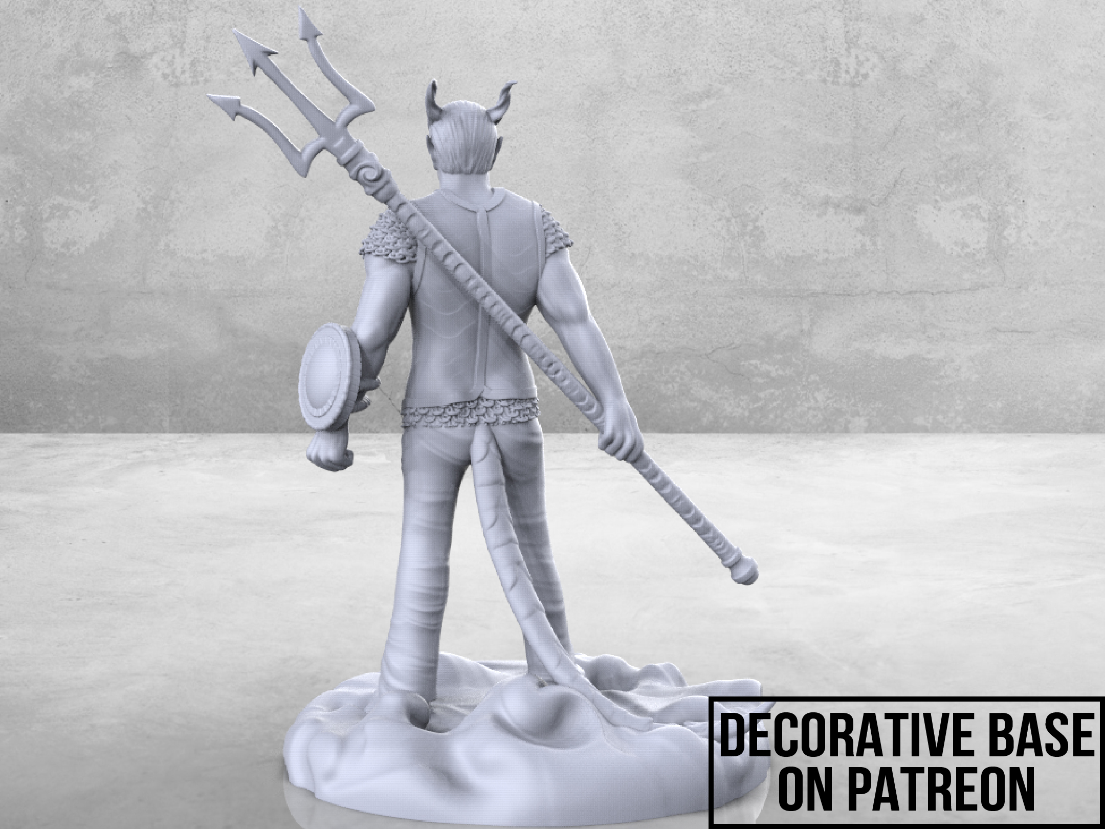 STL file Demon Cleric - Tabletop Miniature・Model to download and 3D ...