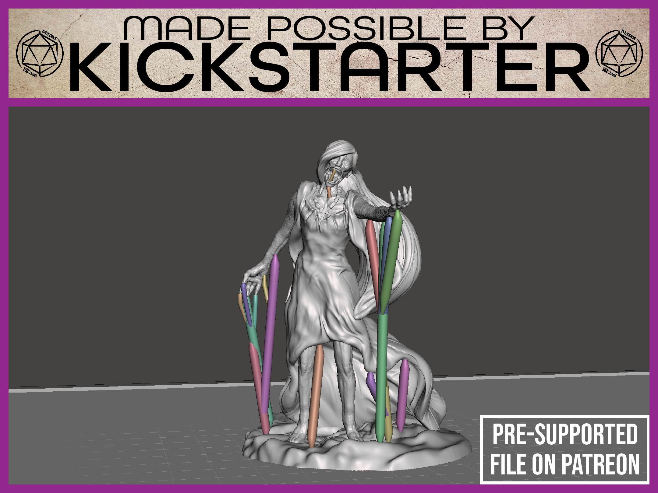 STL file Banshee - Tabletop Miniature・3D printing template to download ...