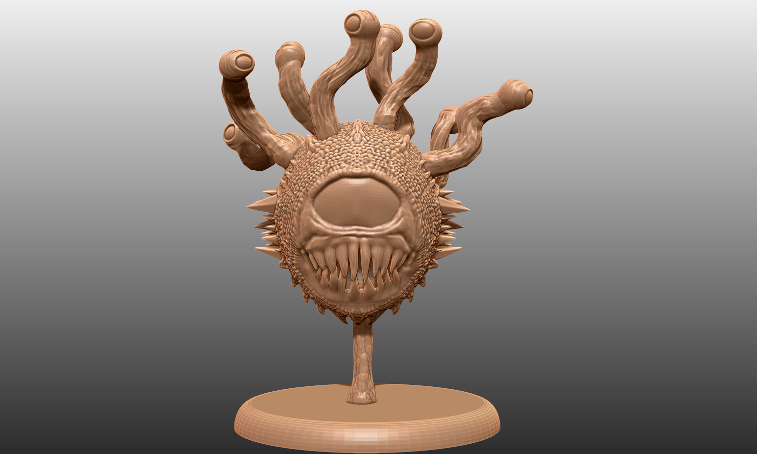 Free STL file Beholder - Unofficial Fan Art・3D printable model to ...