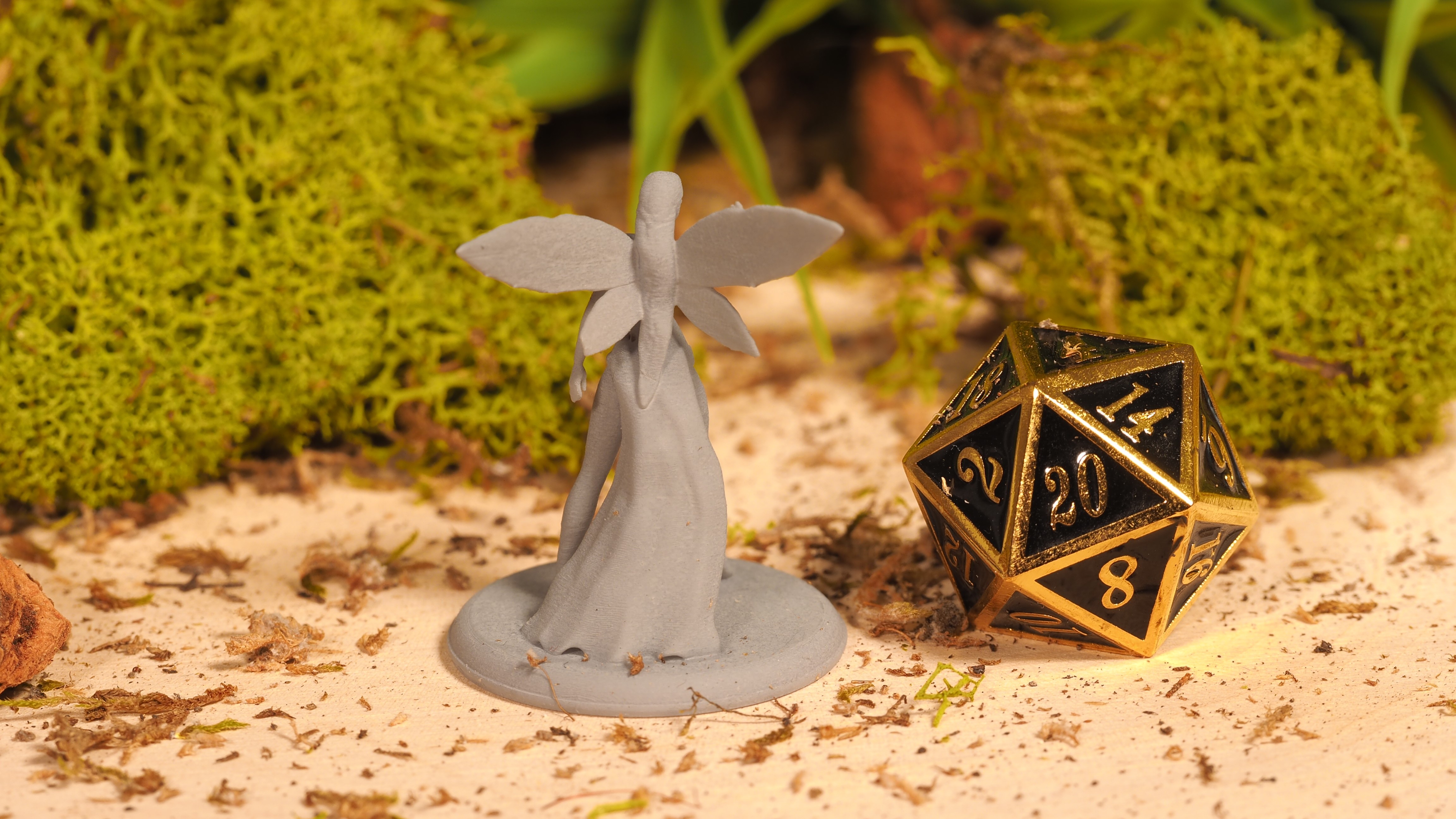 Free STL file Fey Goddess - Tabletop Miniature 🎲・3D print object to ...