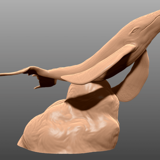 Download free STL file Sky Whale - Tabletop Miniature • 3D print ...