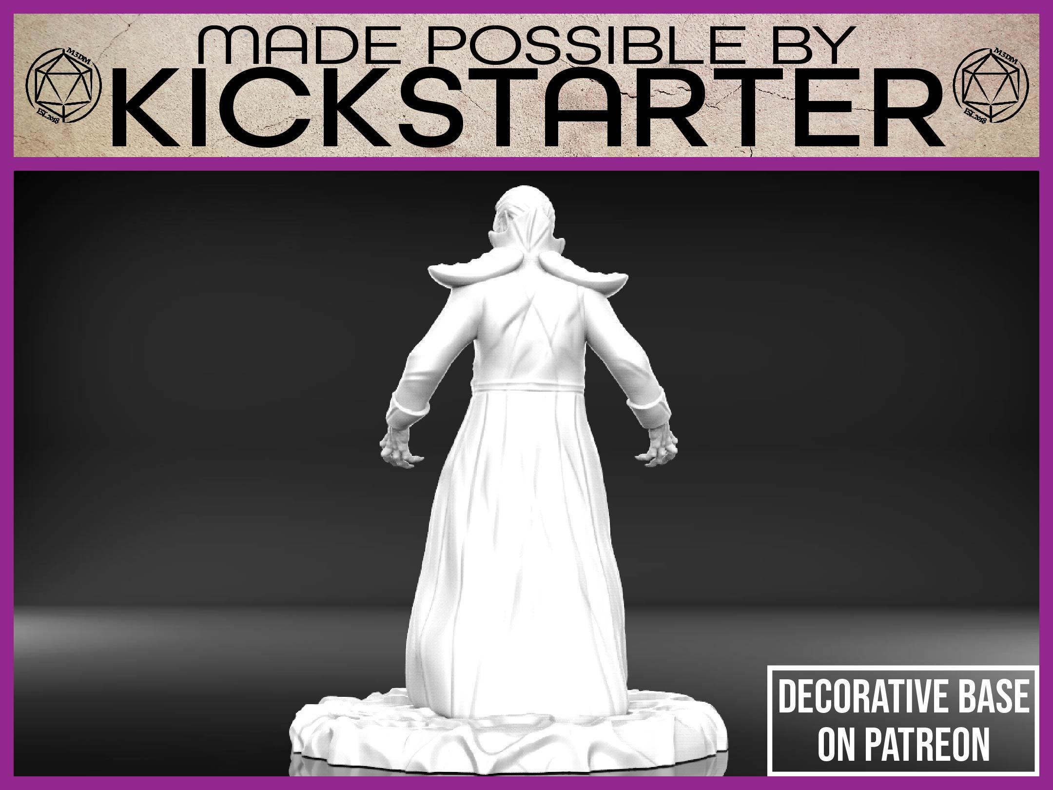 STL file Vampire - Tabletop Miniature・3D printable model to download・Cults