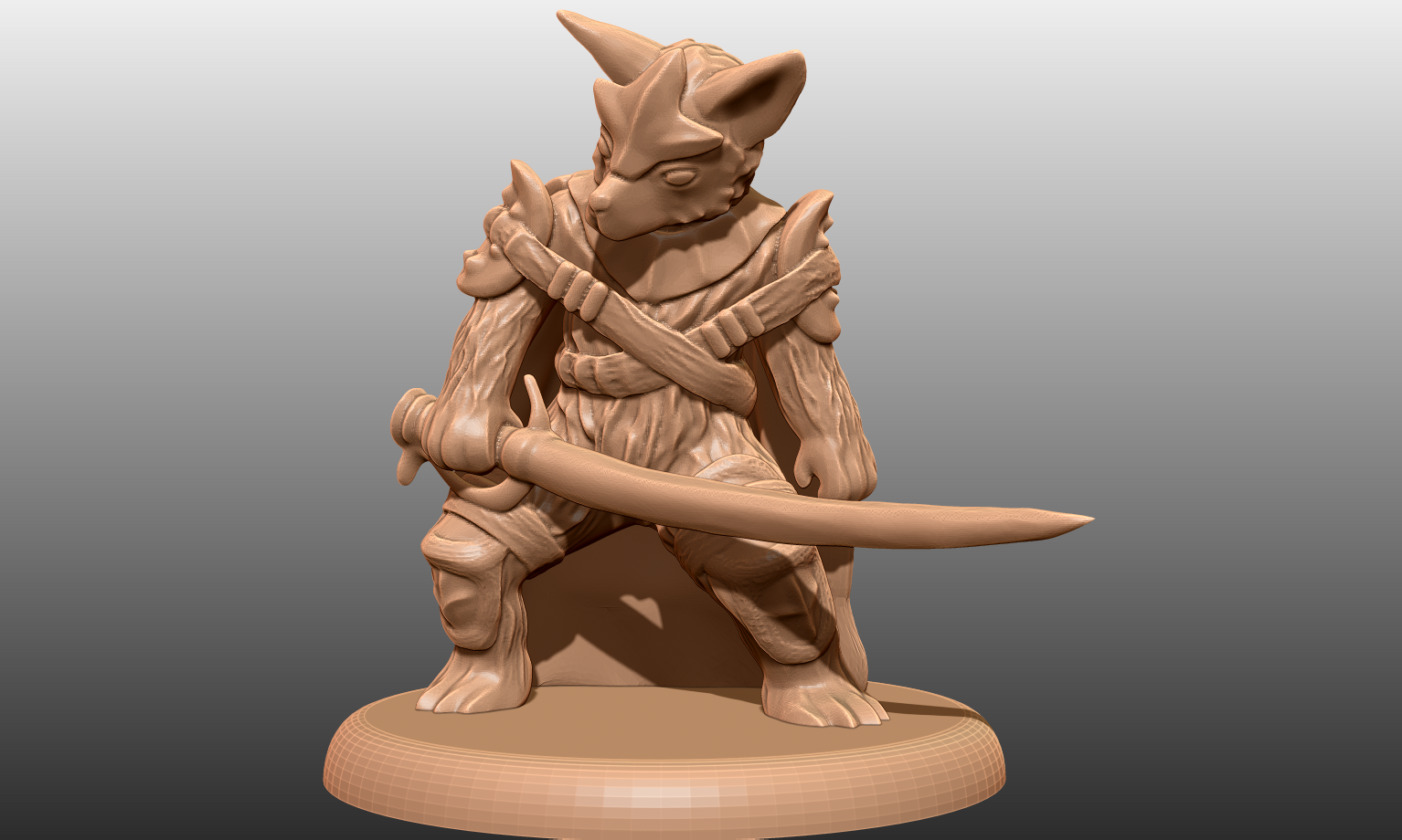 Free STL file Fey Corgi - Tabletop Miniature・3D printable model to ...