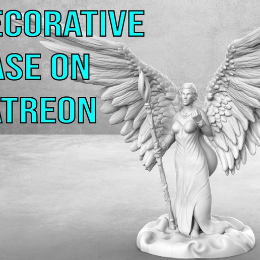 Download free STL files Angel - Tabletop Miniature ・ Cults