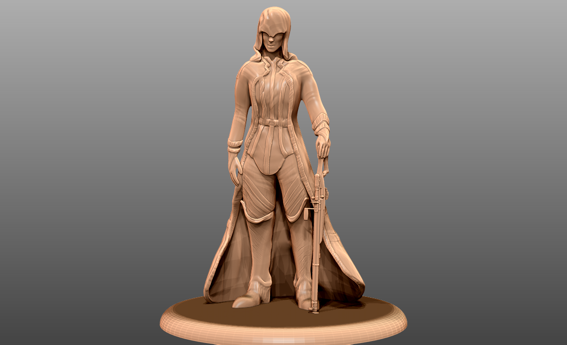 Free STL file Sci-Fi Elf - Tabletop Miniature・3D printer design to ...