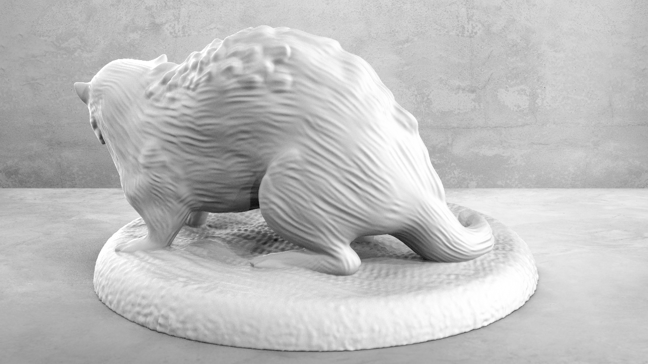 Free STL file Ferret - Action Pose - Tabletop Miniature 🎲・3D print ...