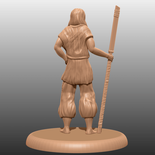 Download free 3D printer designs Wandering Samurai - Tabletop Miniature ...