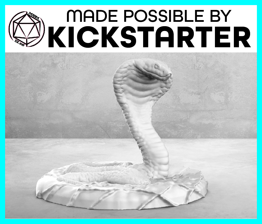 Free STL file Snake - Casual Pose - Tabletop Miniature 🐍・3D printer ...