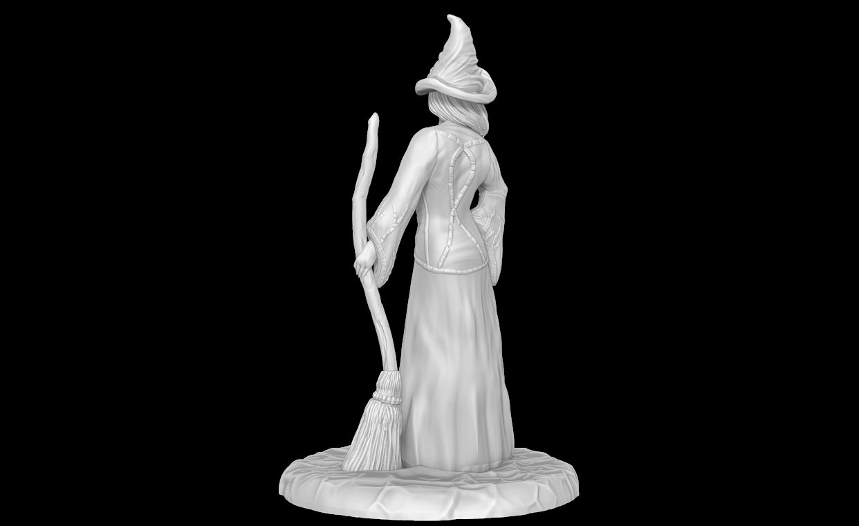 STL file Witch - Kickstarter Model 🧙‍♀️・3D printer design to download・Cults