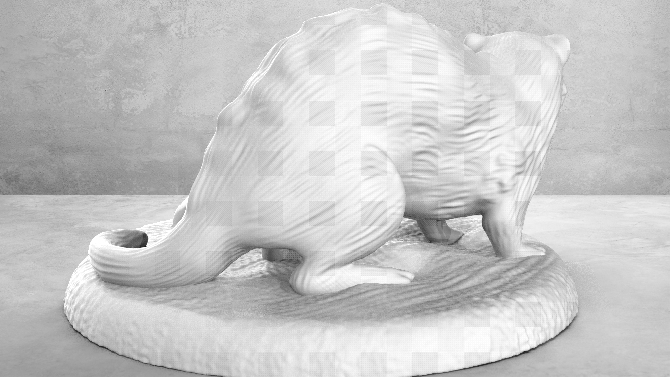 Free STL file Ferret - Casual Pose - Tabletop Miniature・Model to ...