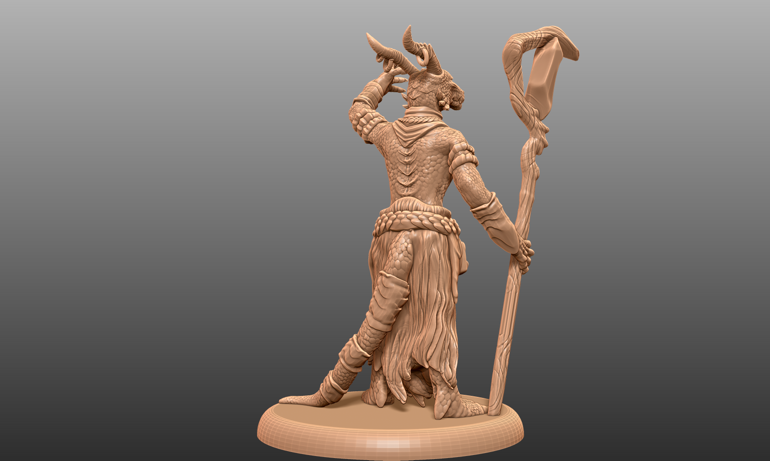 Free STL file Kobold Witch Doctor 🧙‍♀️・3D printer design to download・Cults