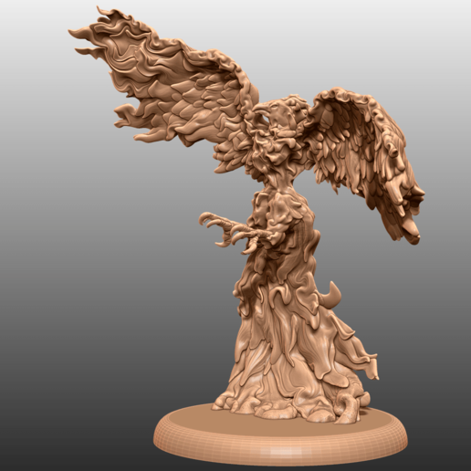 Download free STL file Phoenix - Tabletop Miniature • 3D printer model ...