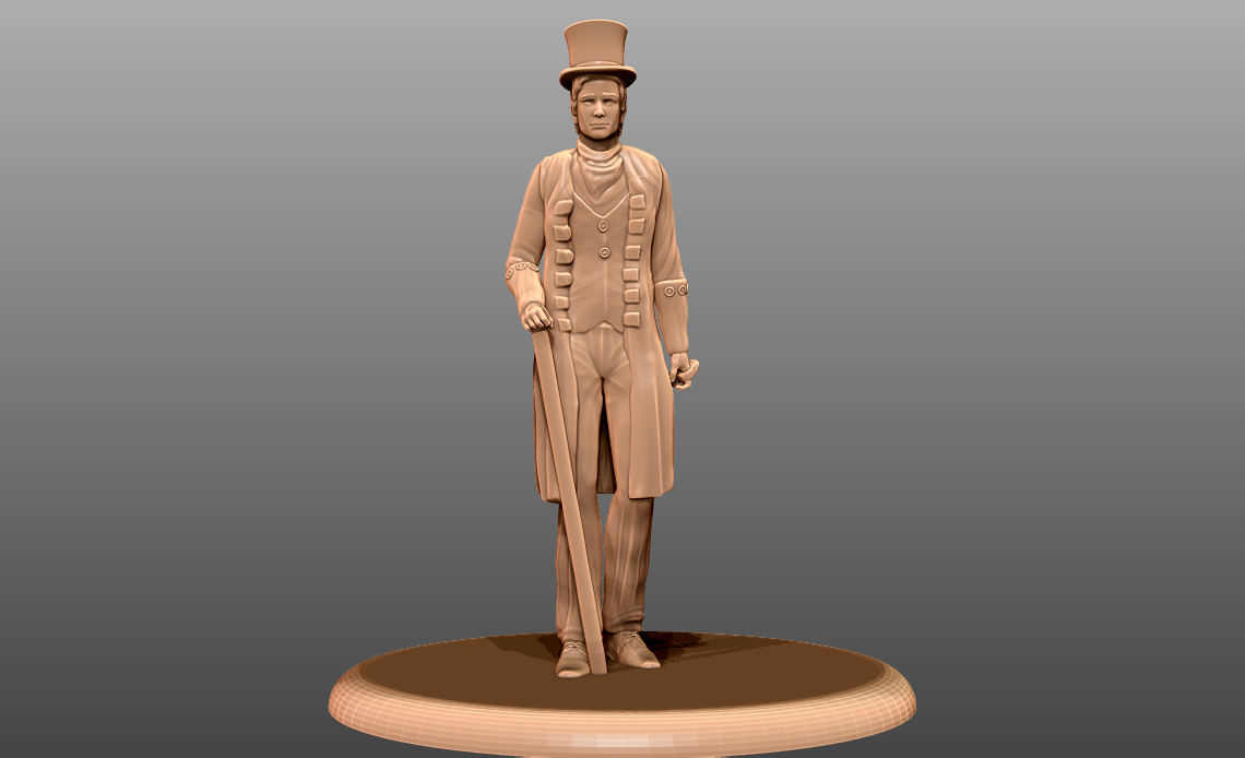 Free STL file Victorian Gentleman - Tabletop Miniature・3D printer ...
