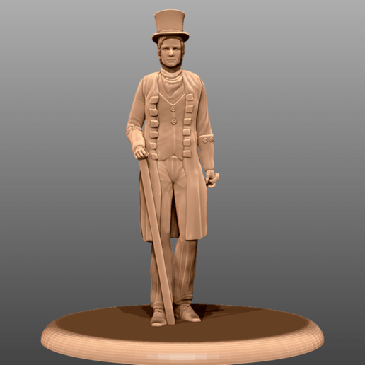 Download free 3D model Victorian Gentleman - Tabletop Miniature ・ Cults