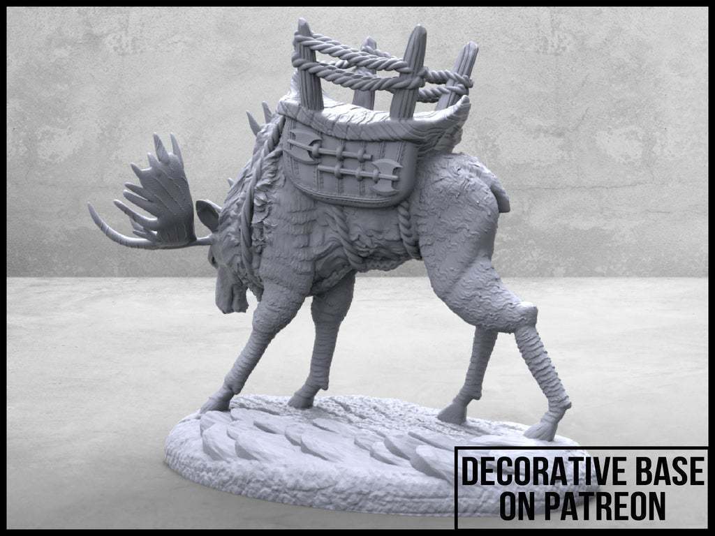 STL file War Moose - Tabletop Miniature・Model to download and 3D print ...