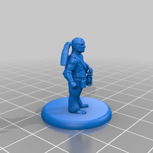 Download free STL Cave Gnome Miner - Version 2 - Tabletop Miniature ・ Cults