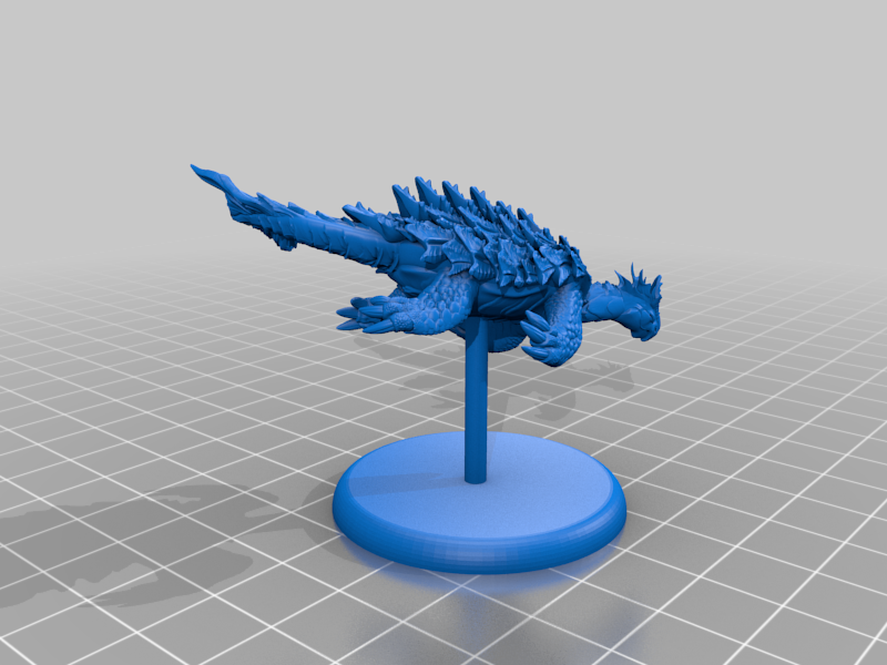 STL file Dragon Turtle - Tabletop Miniature・3D printable model to ...