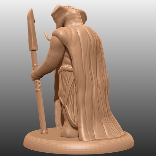 Download free STL files Loxodon - Tabletop Miniature ・ Cults
