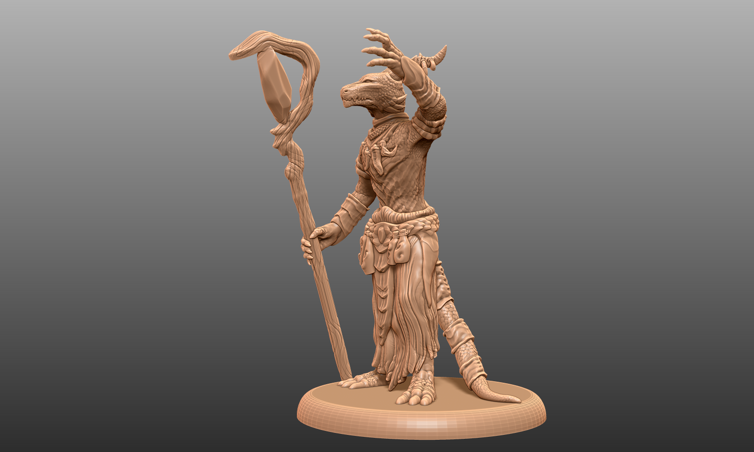 Free STL file Kobold Witch Doctor 🧙‍♀️・3D printer design to download・Cults