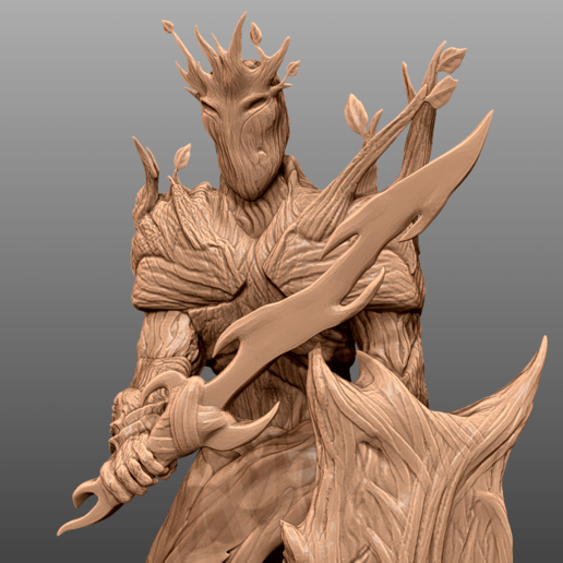 Download free STL file Tree Guardian - Tabletop Miniature • 3D ...