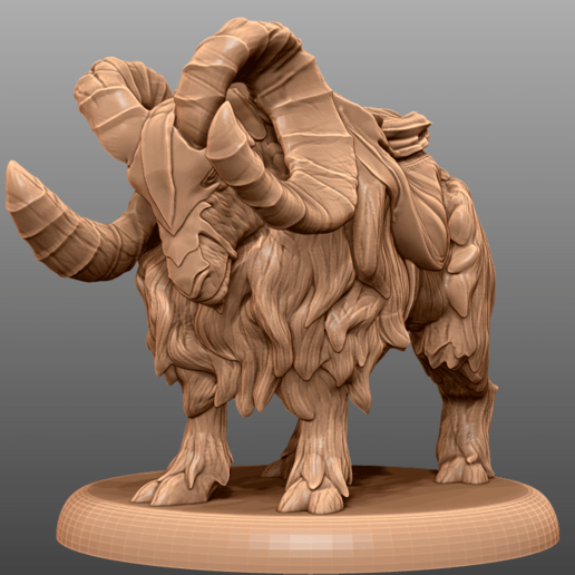 Download free 3D printing models War Ram - Tabletop Miniature ・ Cults
