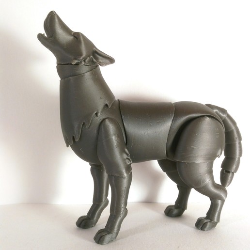 Download 3D printer files Wolf BJD ・ Cults
