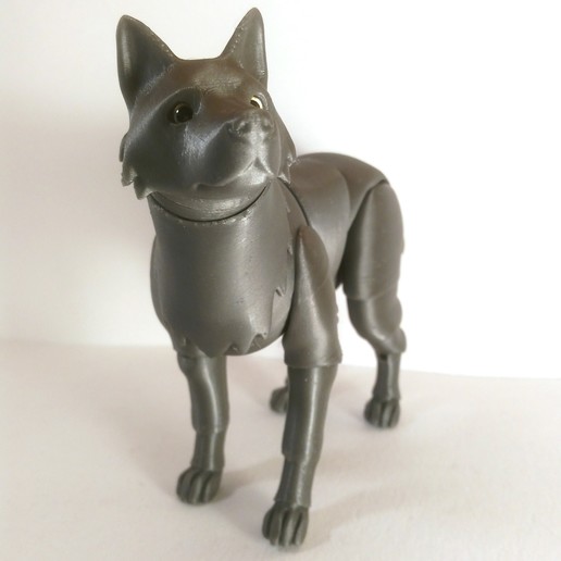 Download 3D printer files Wolf BJD ・ Cults