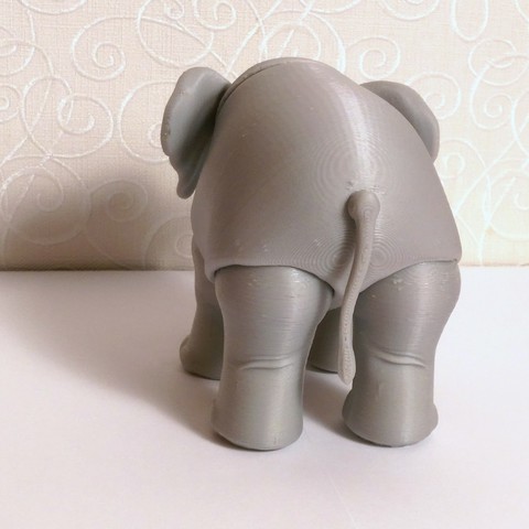 Download 3D printer designs Elephant BJD ・ Cults