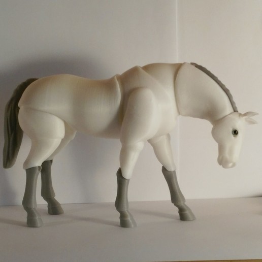 Download STL file Horse BJD • 3D printable template ・ Cults
