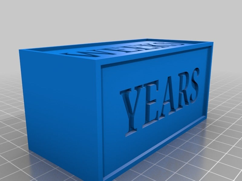 Free STL file Baby Age Blocks・Design to download and 3D print・Cults