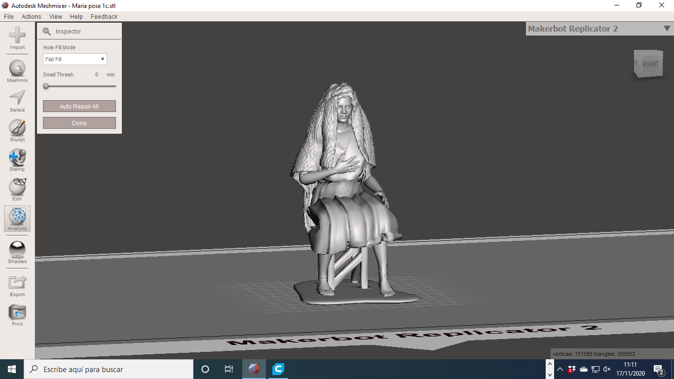 STL file Virgin Mary for complete nativity scene 🎄・3D printable model ...