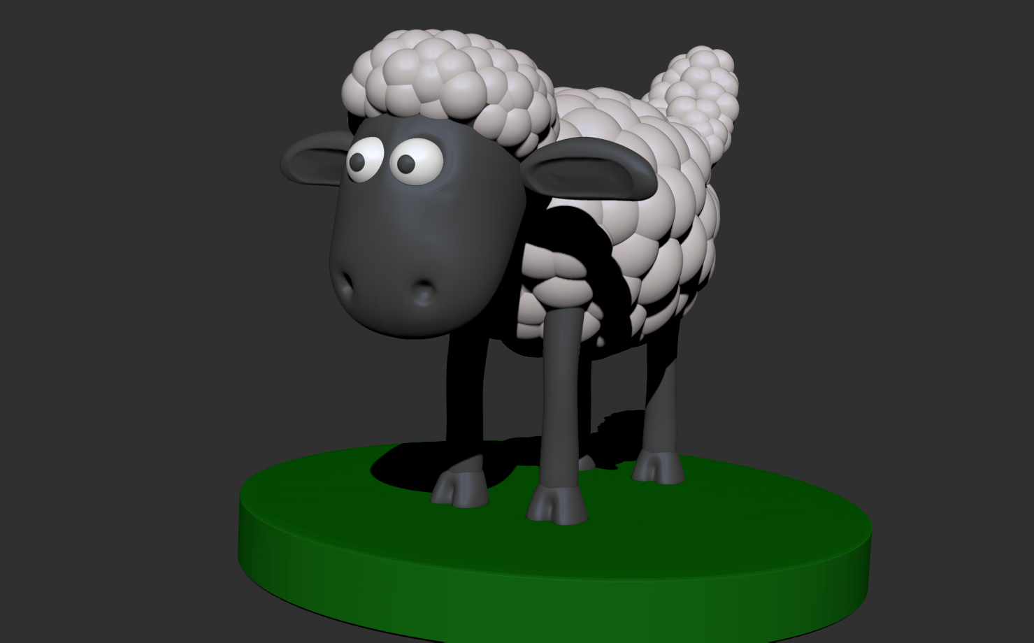 STL file Shaun the Sheep 🐑・3D printer design to download・Cults