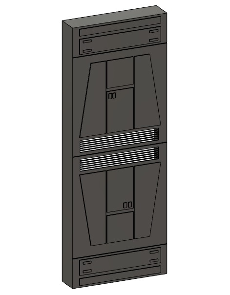 STL file 6-Inch Death Star Panels ⭐・3D printer design to download・Cults