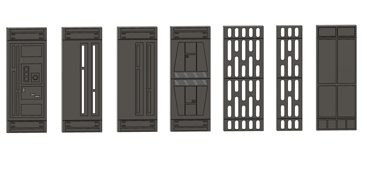 STL file 6-Inch Death Star Panels ⭐・3D printer design to download・Cults