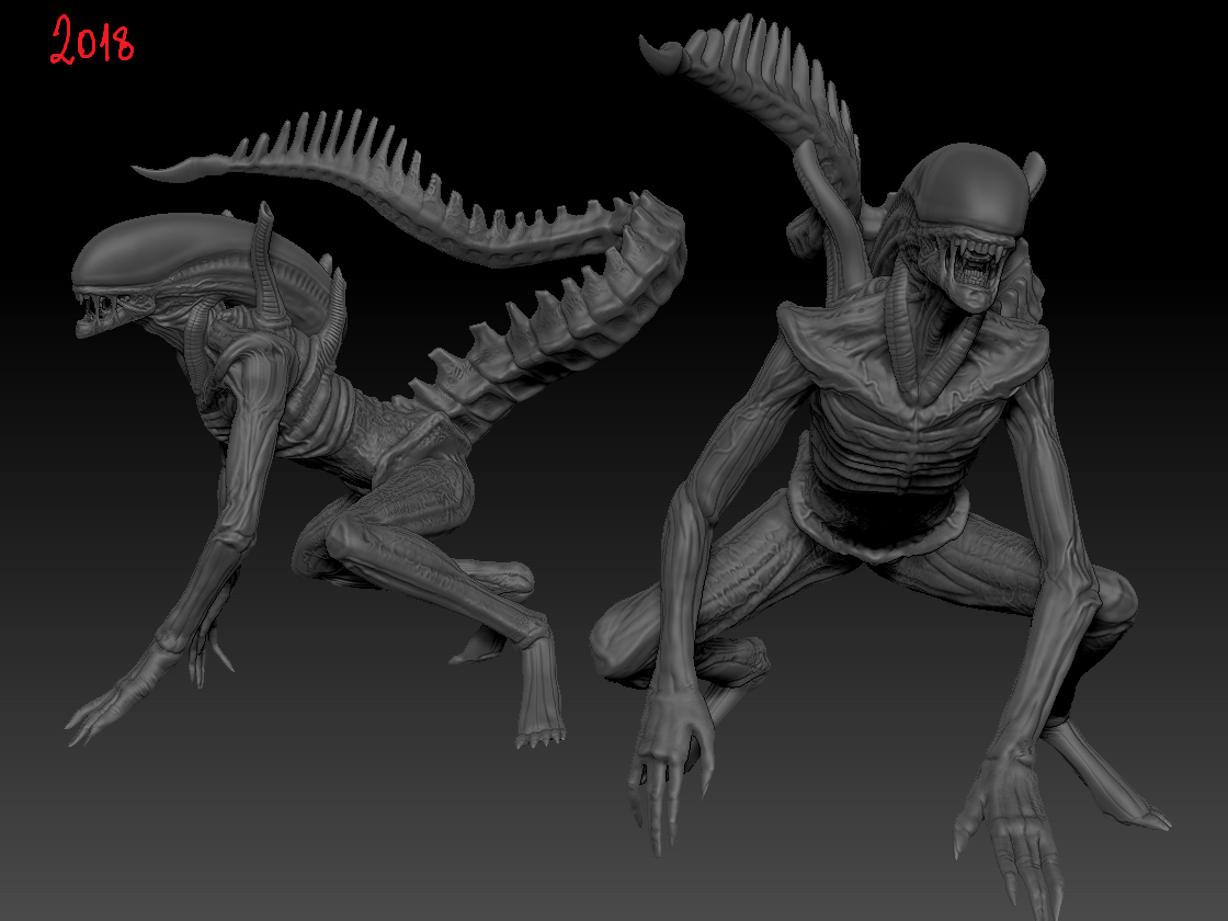 STL file Alien 👽・3D printing idea to download・Cults