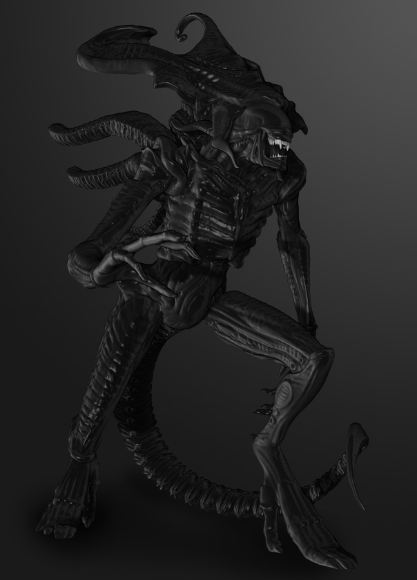 STL file Alien King 👽・3D printable model to download・Cults