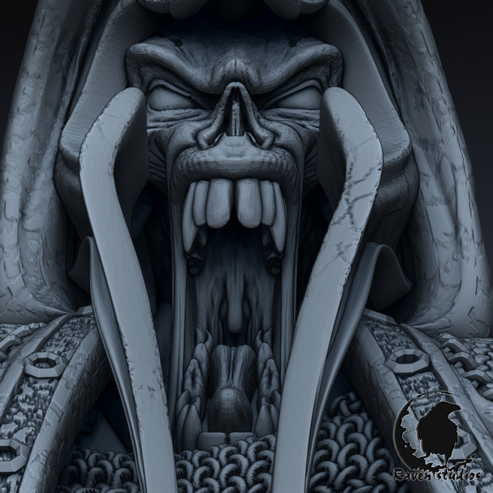 STL file ABADDON BUST DOTA 2 👤・3D printing idea to download・Cults