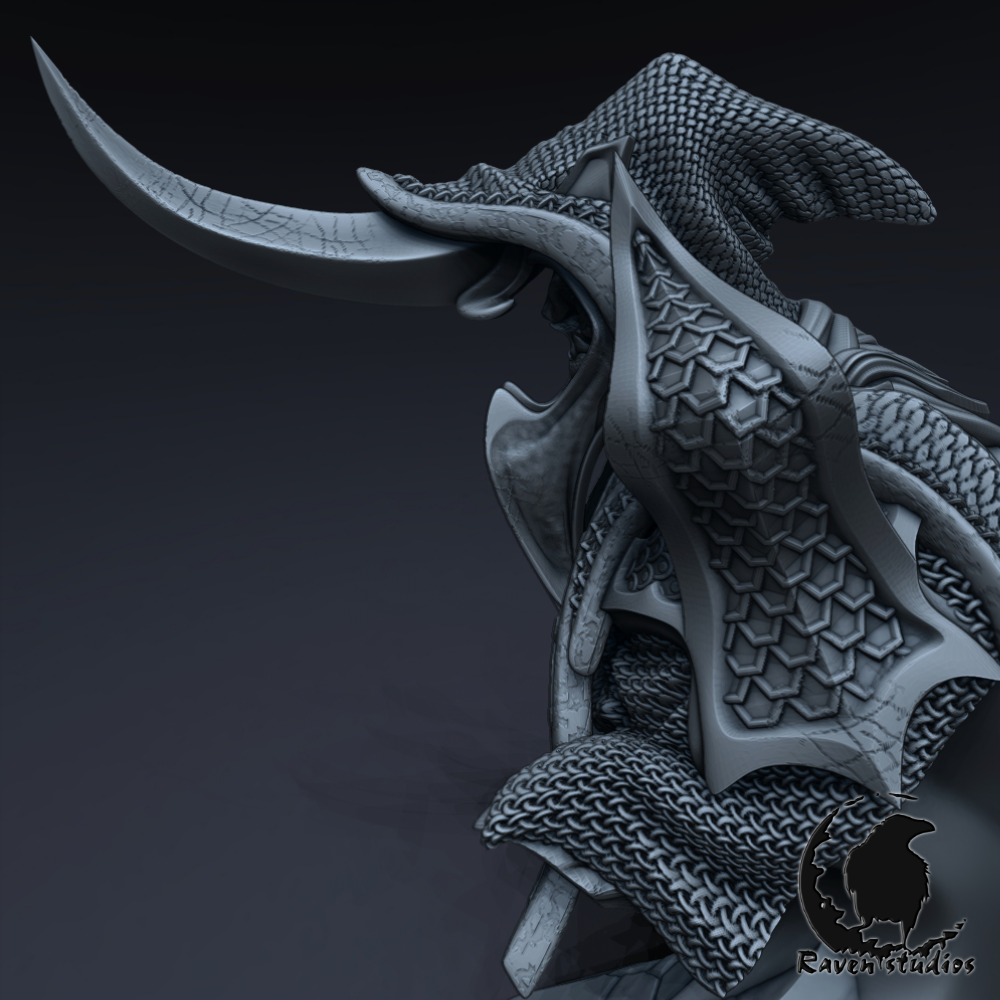 STL file ABADDON BUST DOTA 2 👤・3D printing idea to download・Cults