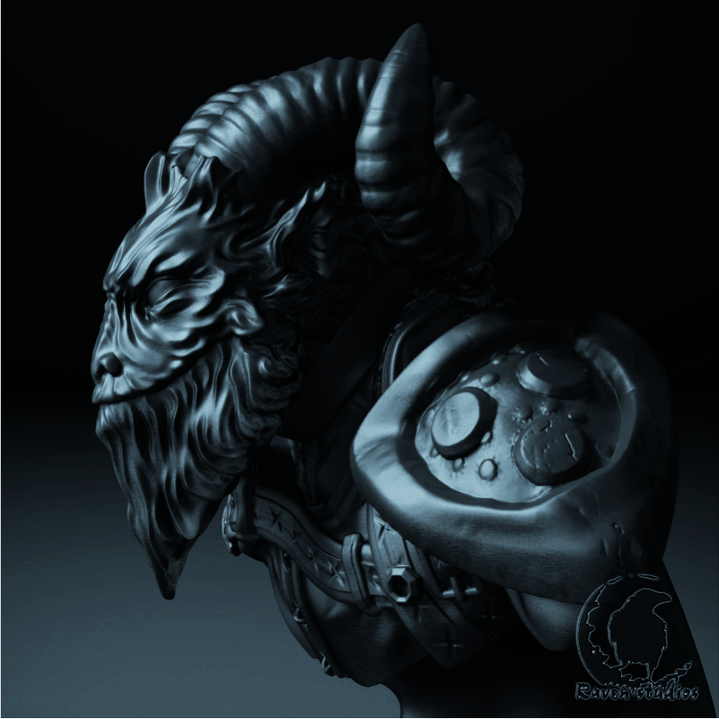 STL file RIKI BUST DOTA 2・3D printer model to download・Cults