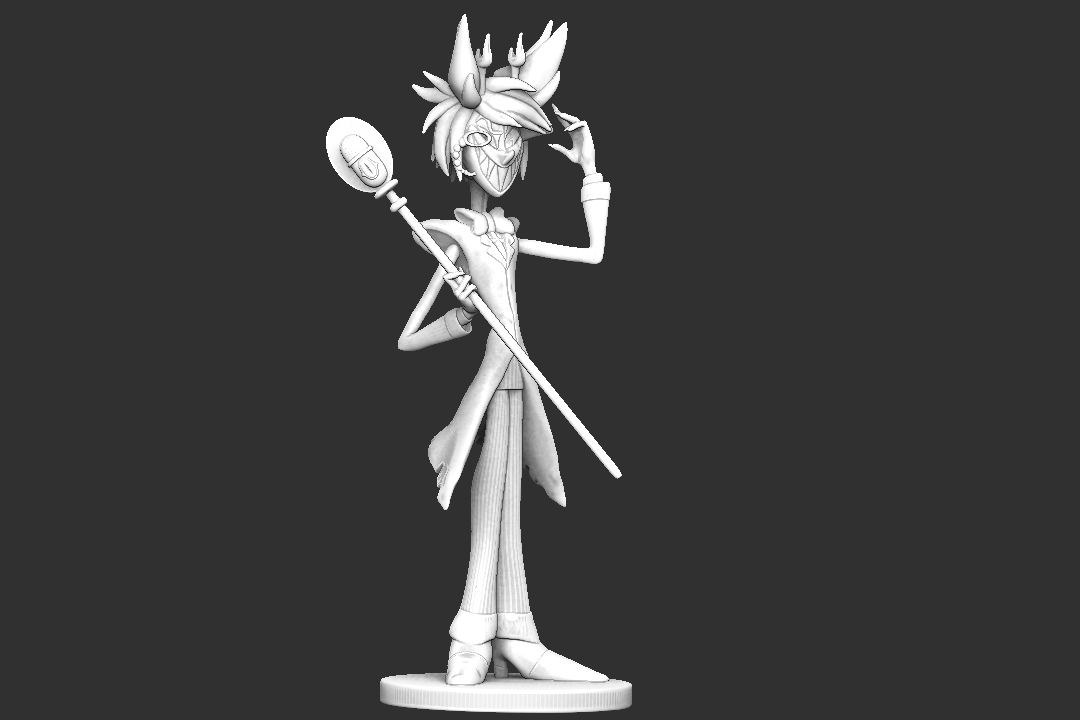 3D file Alastor Hazbin Hotel 3D model for printout・Template to download ...