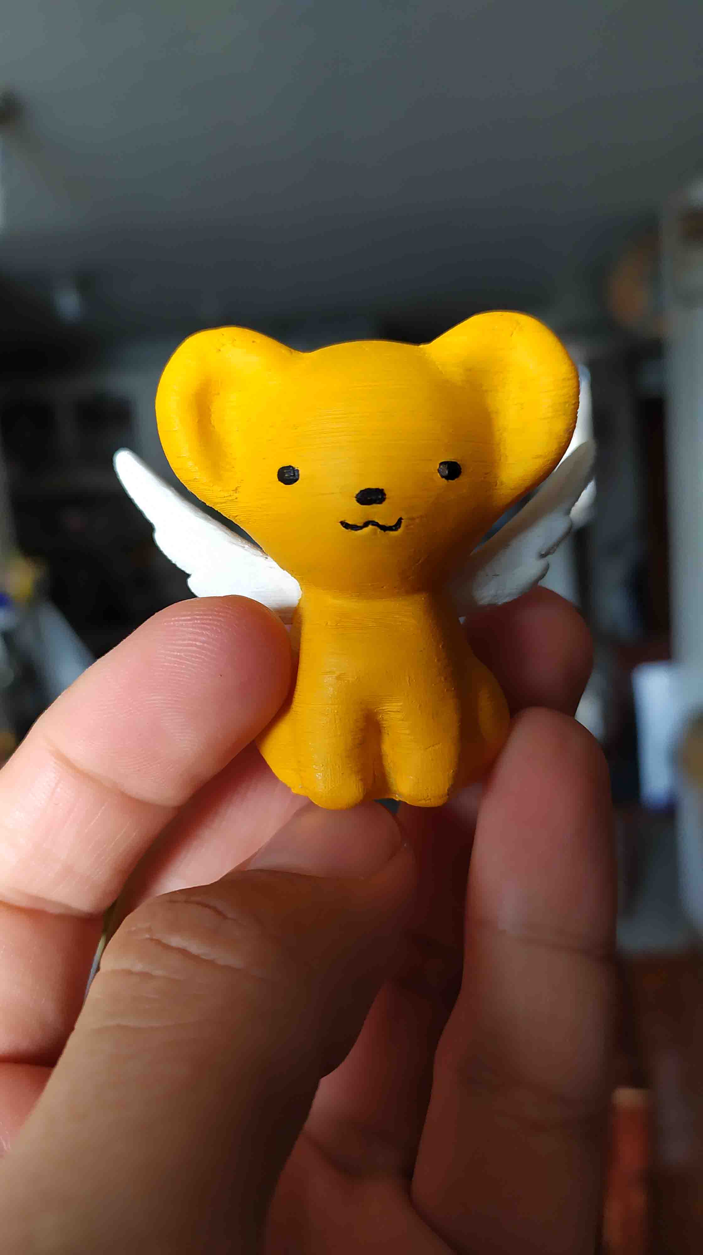 STL file sakura card captors, keychain Kero・3D printing design to ...