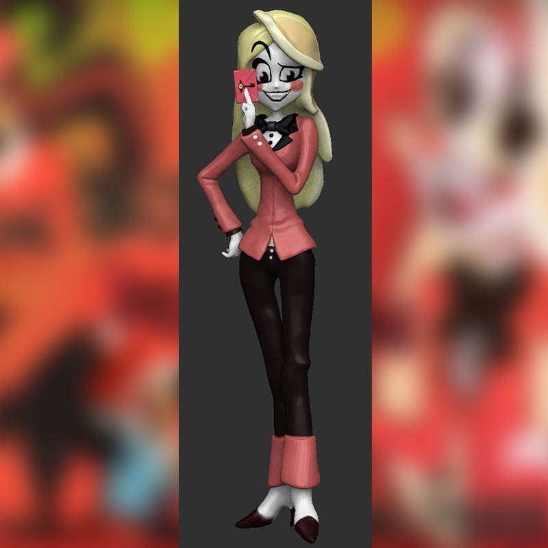 3D-Datei Charlie Hazbin Hotel 🏨・Modell zum Herunterladen und 3D-Drucken ...