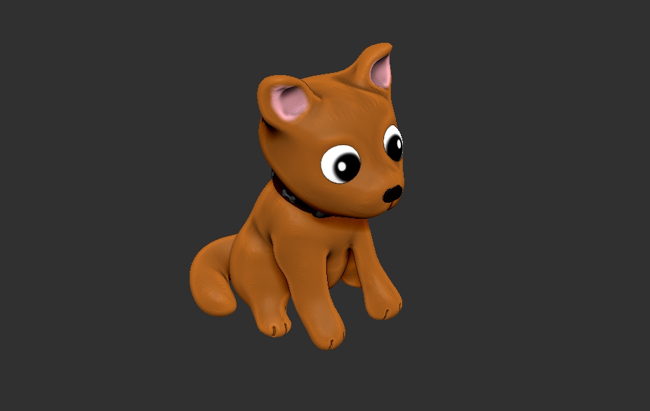 Файл STL Dog chibi・3D-печатная модель для загрузки・Cults