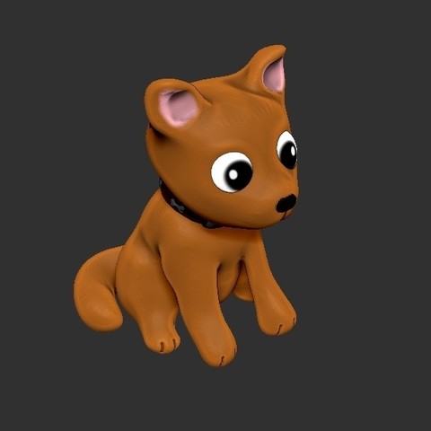 Download free 3D printing designs Dog chibi ・ Cults